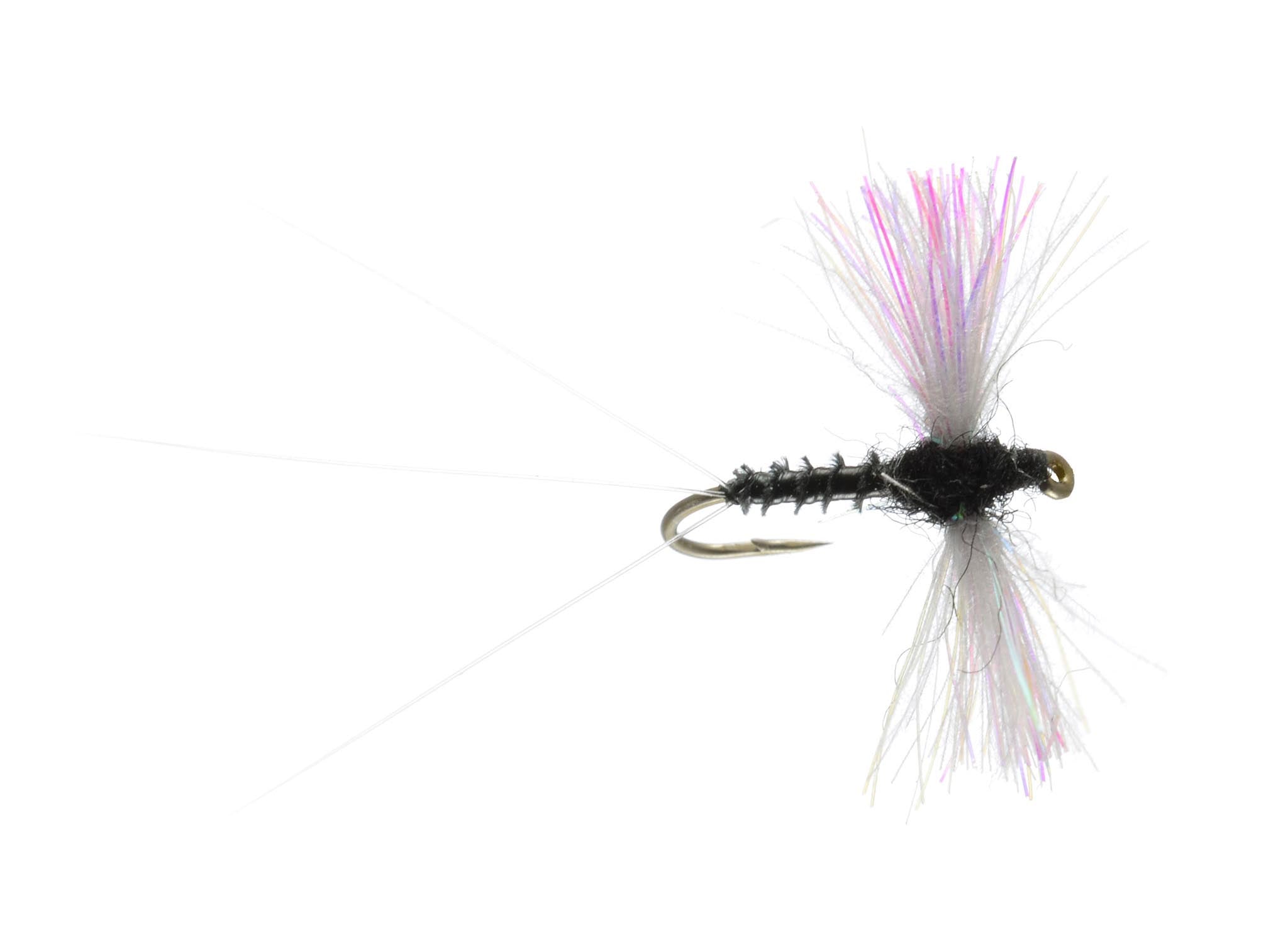 Sparkle Wing Spinner - Black – rainysflies